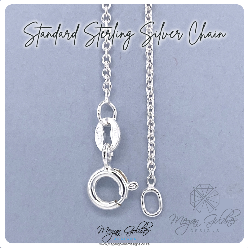 MGD Standard Sterling Silver Chain • Megan Goldner Designs