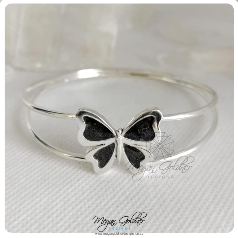 Keepsake Butterfly Bangle • Megan Goldner Designs